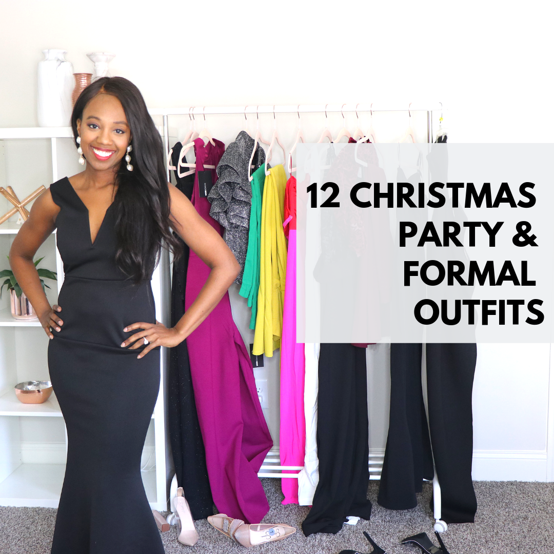 12 Christmas Party Outfits - Angel
